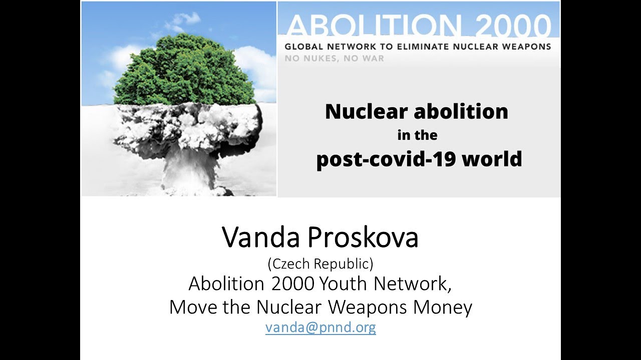 Vanda Proskova - Abolition 2000 Youth Network & Move the Nuclear ...