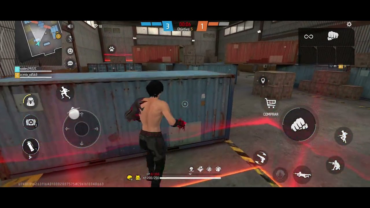 El duo de free fire el mejor duo en PVP - YouTube