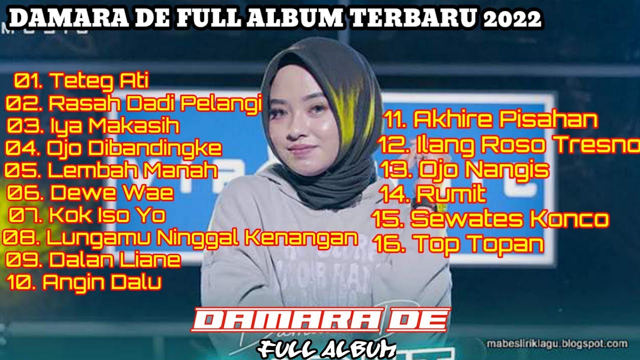 TETEG ATI DAMARA DE FULL ALBUM TERBARU 2022!! - YouTube