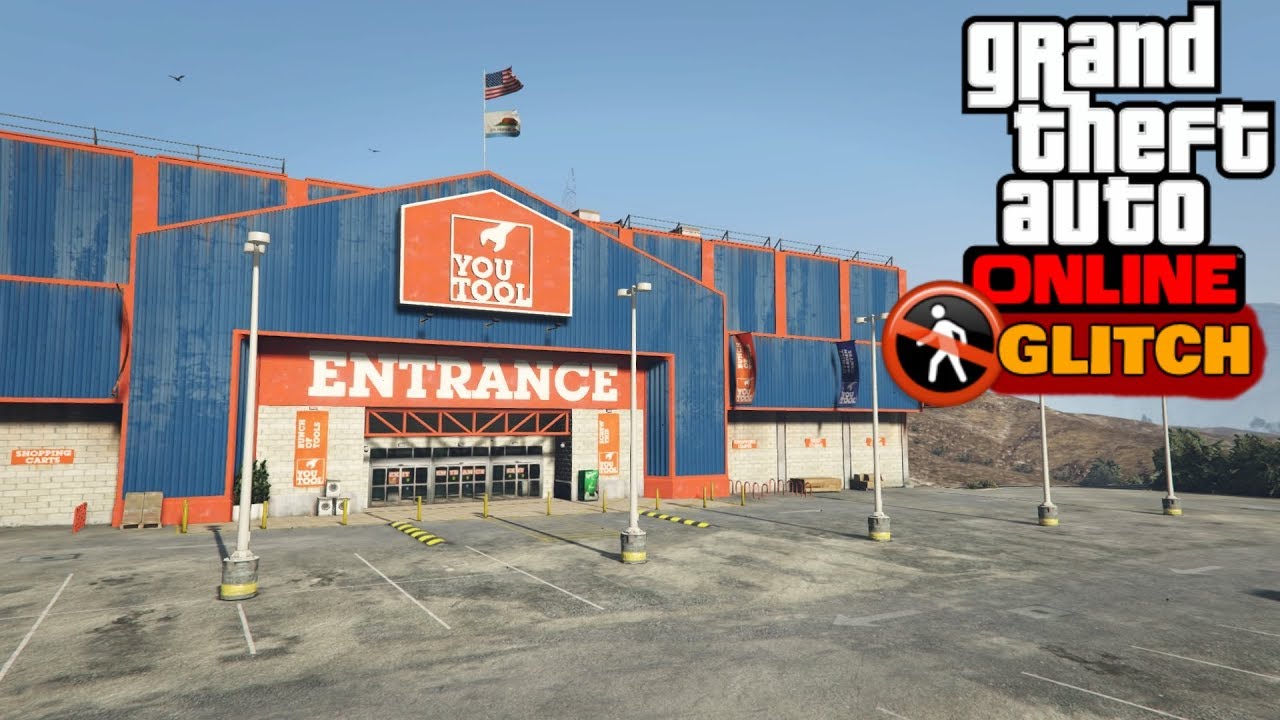 GTA Online You Tool building Wall Breach - YouTube