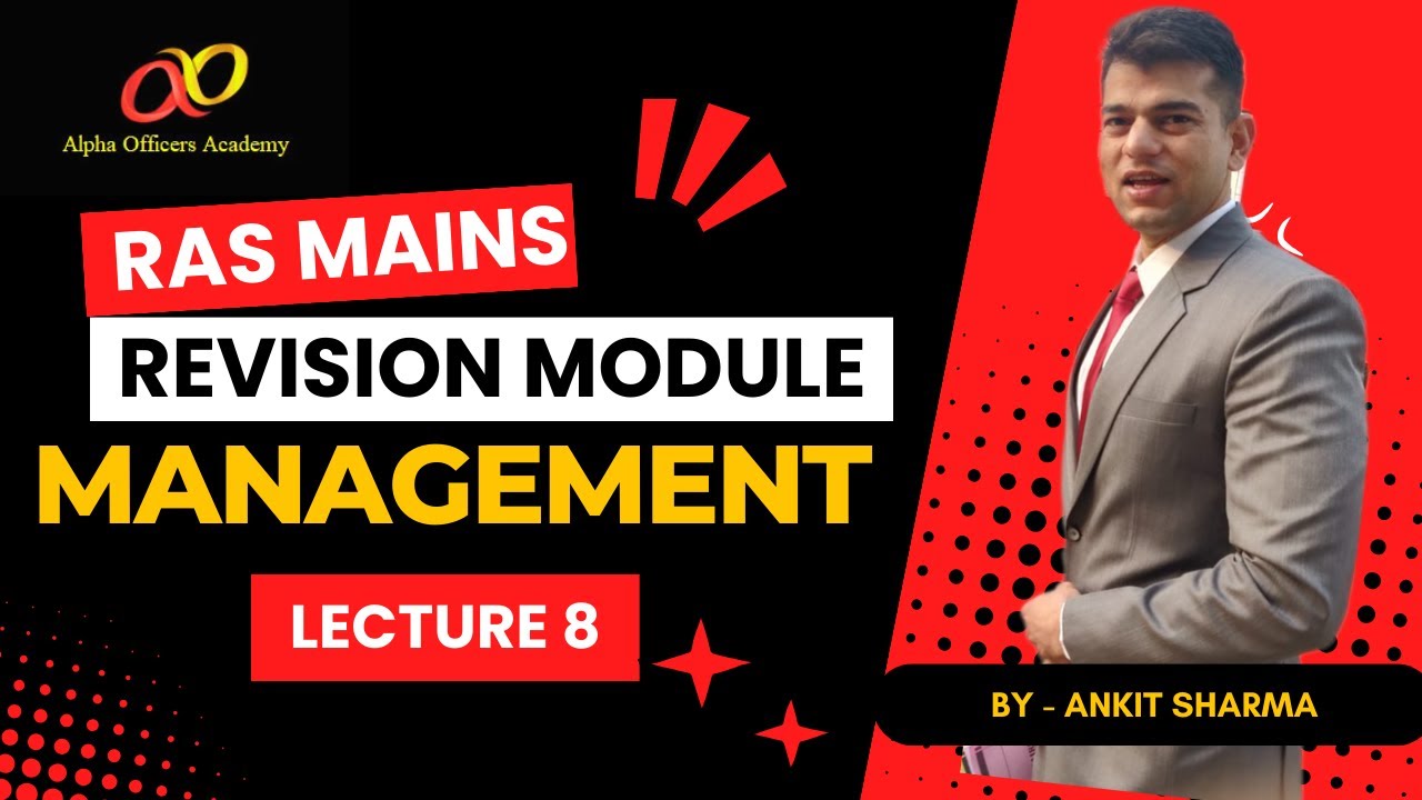 RAS MAINS - MANAGEMENT L- 8 - YouTube