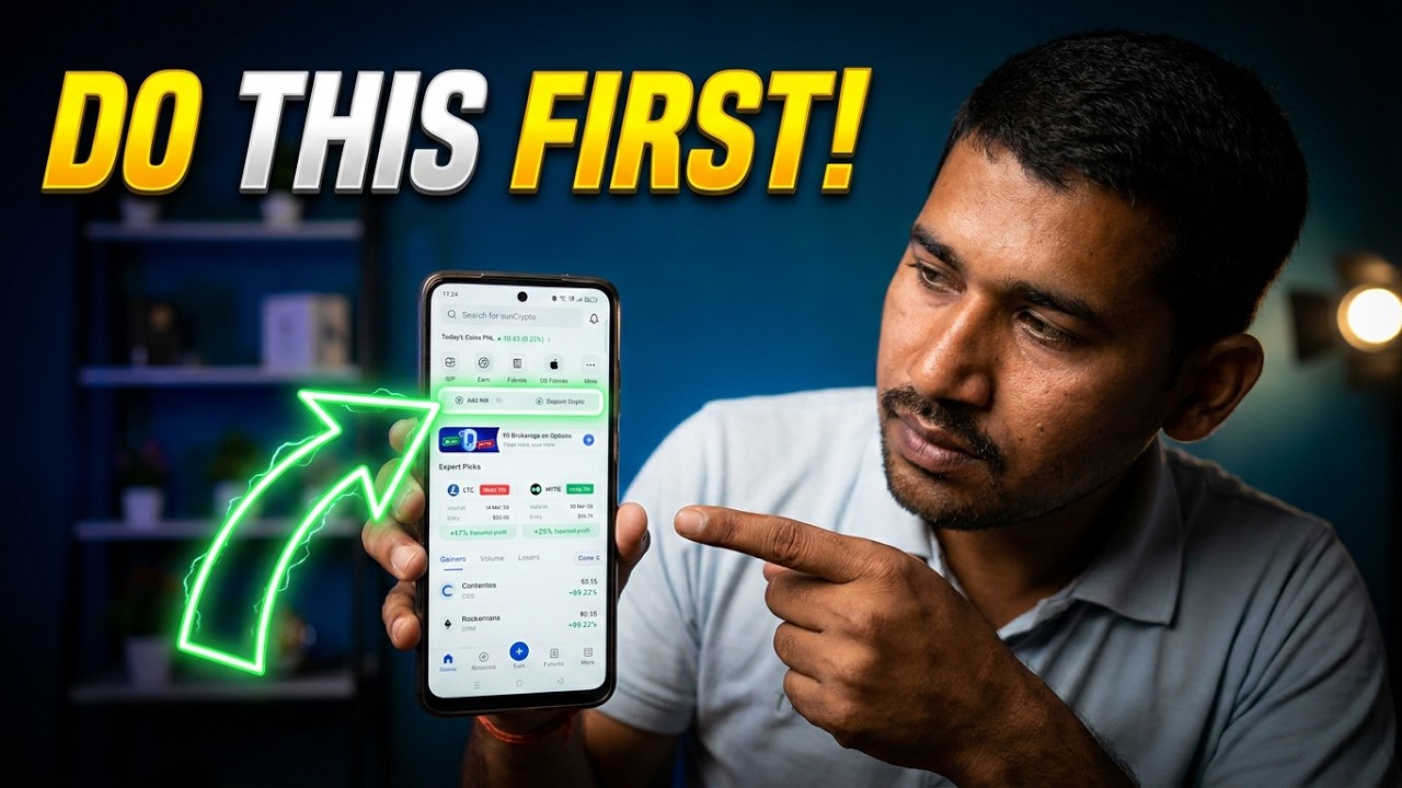 CoinDCX App Full Tutorial for Beginners | How to Buy & Sell Crypto in ...
