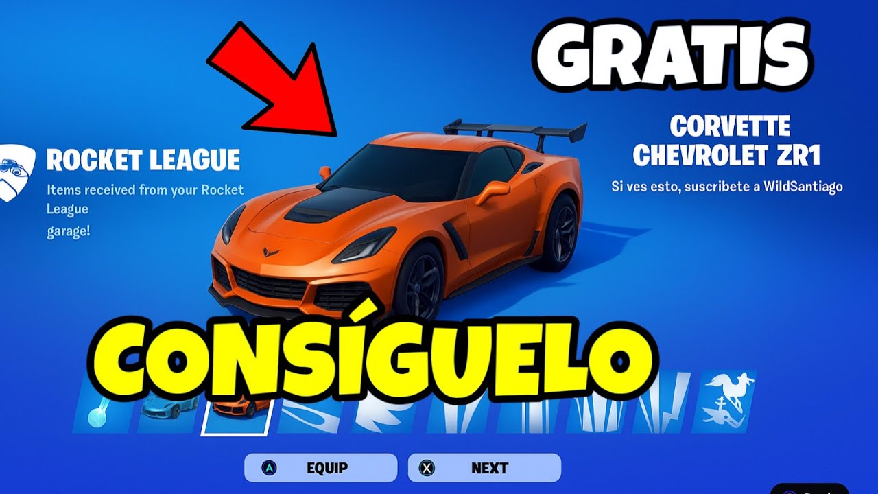 *GRATIS* COMO CONSEGUIR EL COCHE CORVETTE ZR1 EN FORTNITE! COCHE Y ...