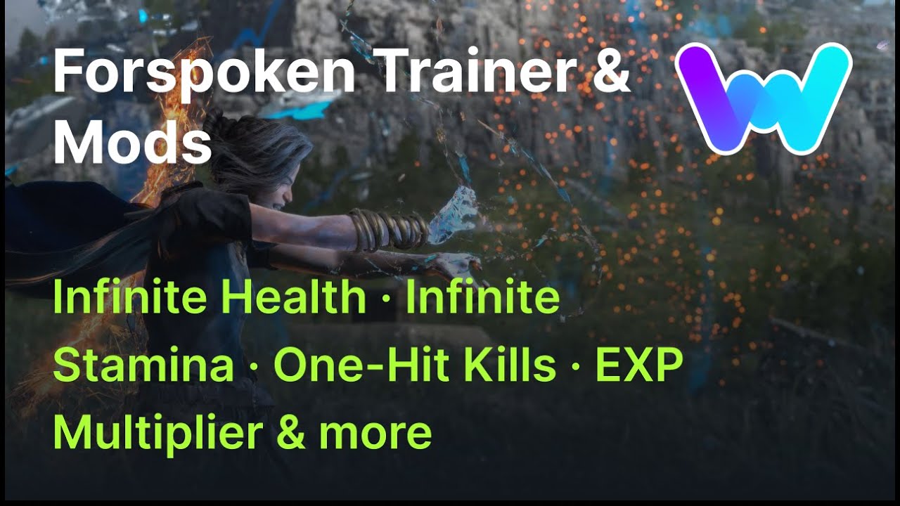Forspoken Trainer & Mods (Infinite Health, One-Hit Kills, Infinite Potions, & More) - YouTube