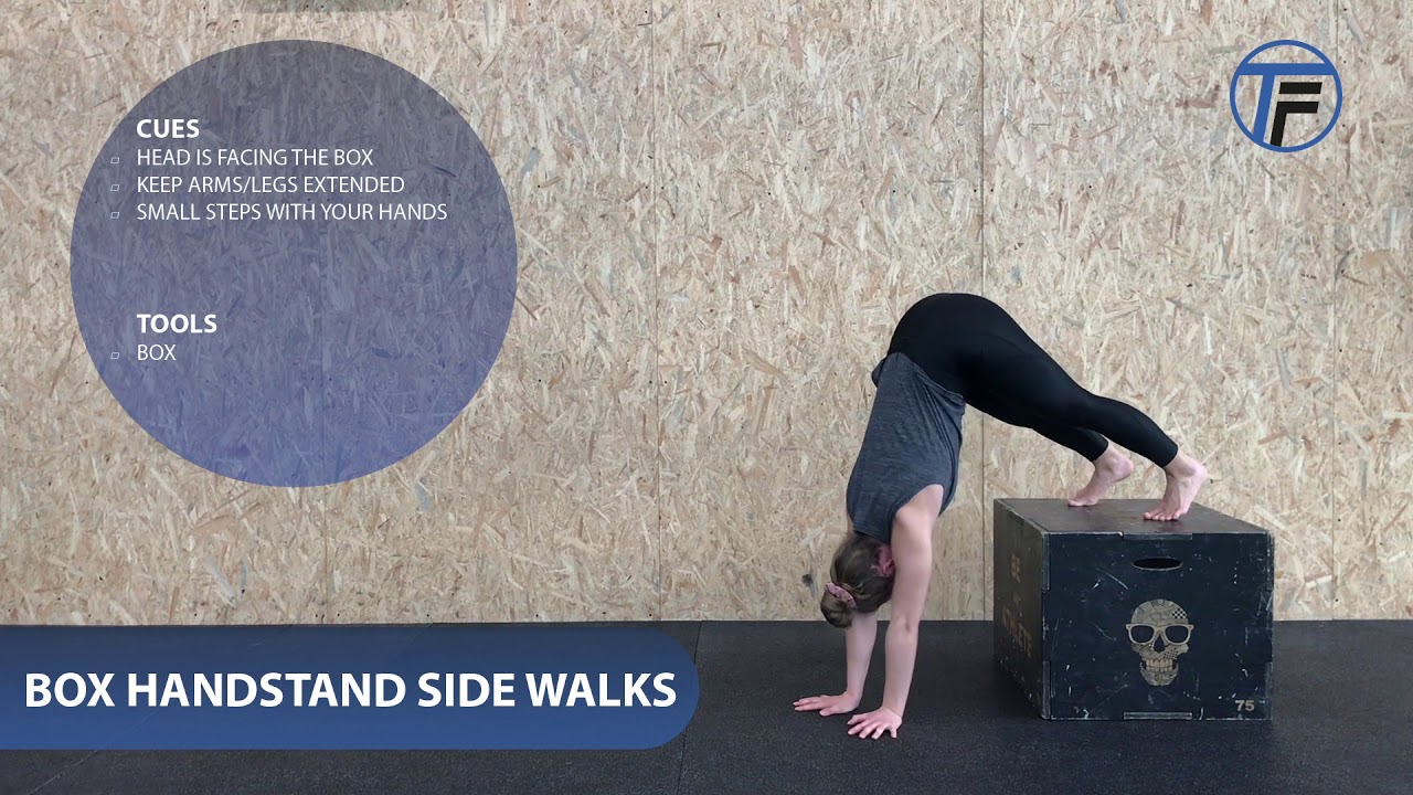 Box Handstand Side Walks - YouTube