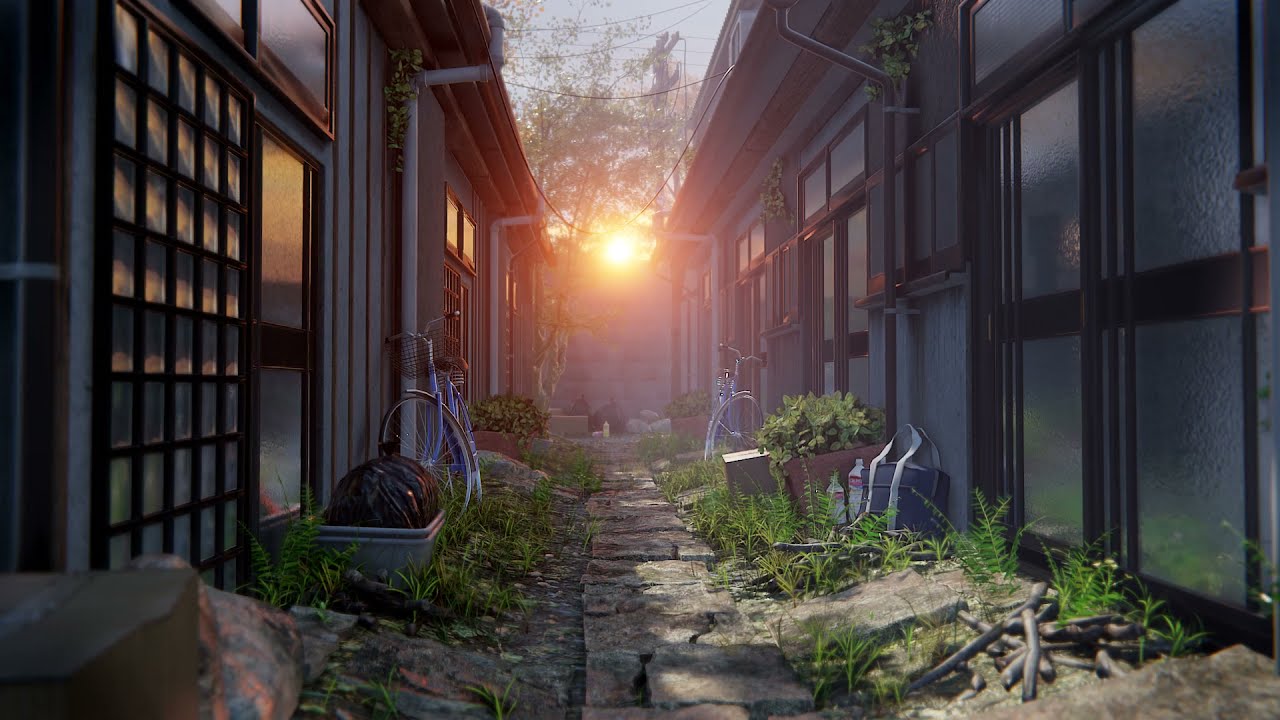 [Blender] Alley Animation - YouTube