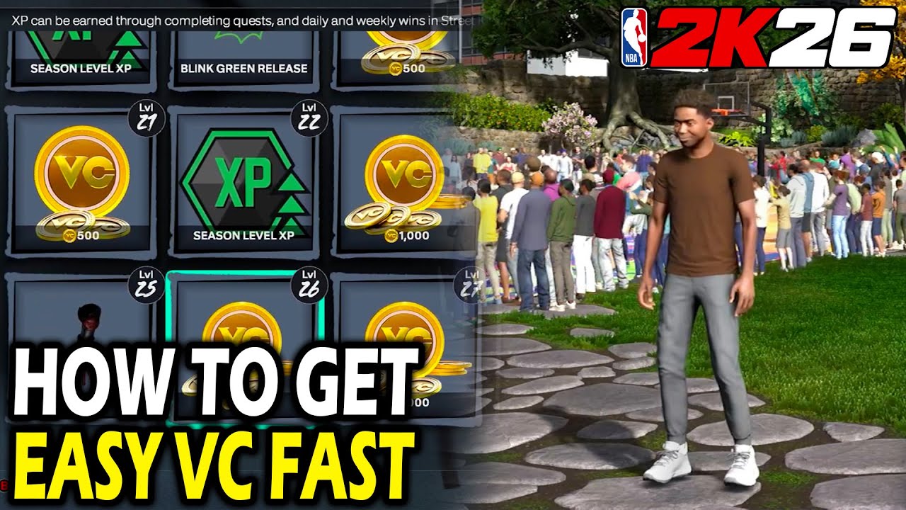 How to get Easy VC Fast on NBA 2k26 - YouTube