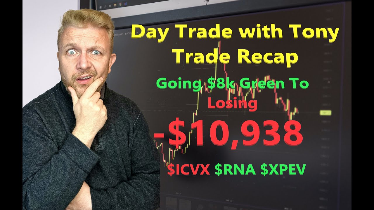 Day Trade With Tony Day Trade Recap - From Going $8k Green to Losing ...