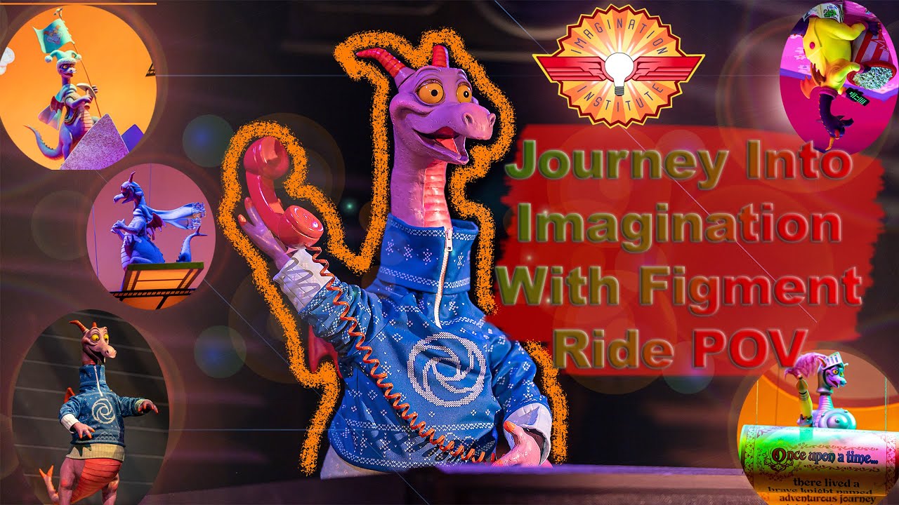 8K Journey Into Imagination With Figment Ride POV during Festival of ...