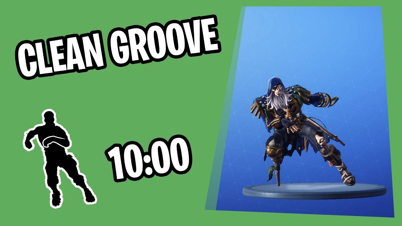 FORTNITE CLEAN GROOVE DANCE 10 MINUTES WITH COUNTDOWN // FORTNITE ...