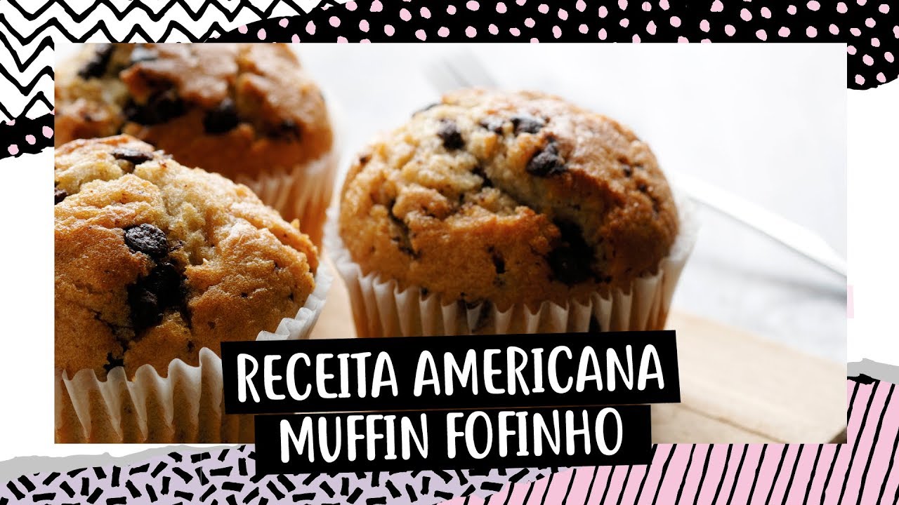 Receita Americana - Muffin fofinho - YouTube