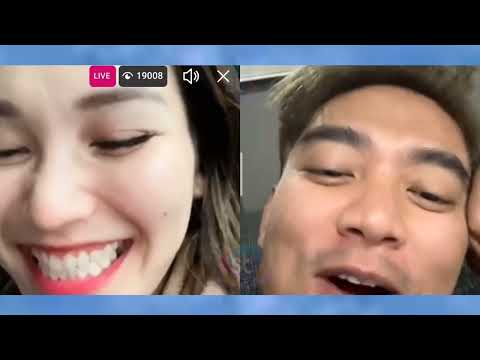 LATEST LIVE IG AYU TINGTING AND BOY WILLIAM