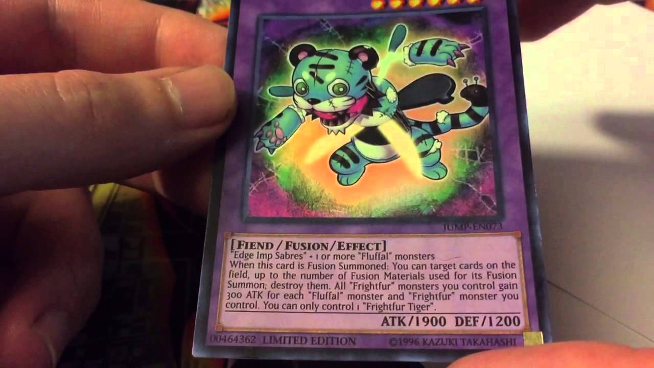 Yugioh Shonen Jump Frightfur Tiger Opening - YouTube