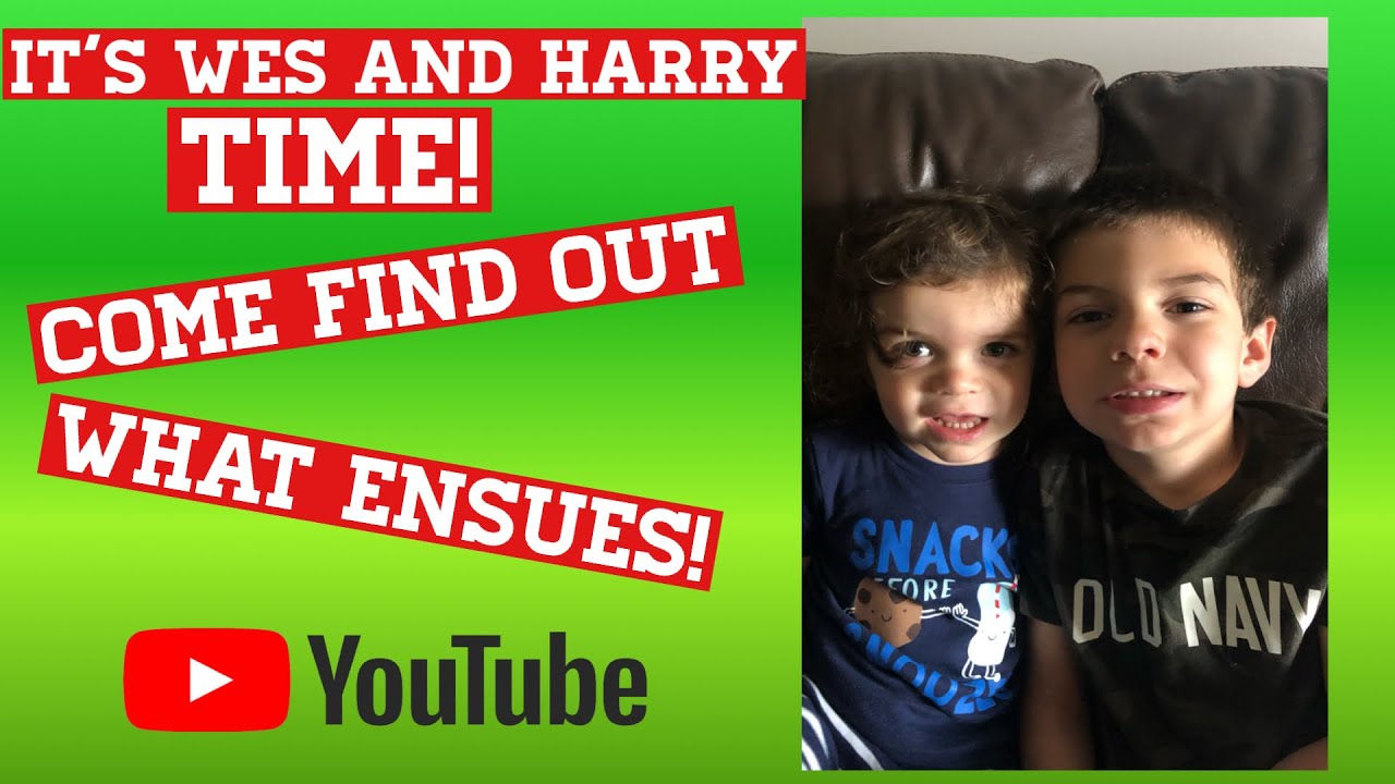 Wes and Harry being Wes and Harry! Wes again takes control of the ...