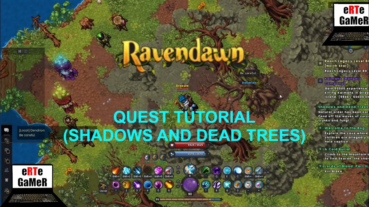 [54 Legacy LVL] Quest - Shadow and Dead Trees #tutorial #quest | # ...