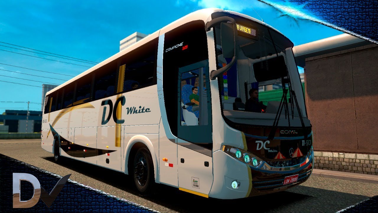 Comil 3.25 da DC Virtual correndo linha no Rio de Janeiro - YouTube