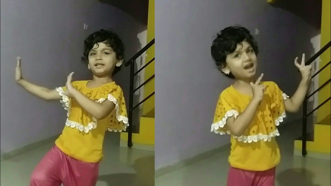 Kavya Funny Dancing With Her Cute voice|Kavya Toys kids Tv. - YouTube