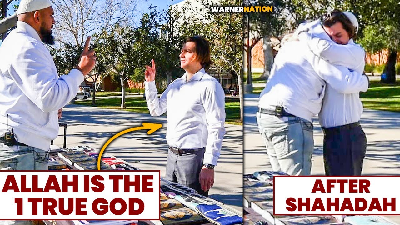 White American Converts To Islam & Immediately Feels The Love Of Allah ...