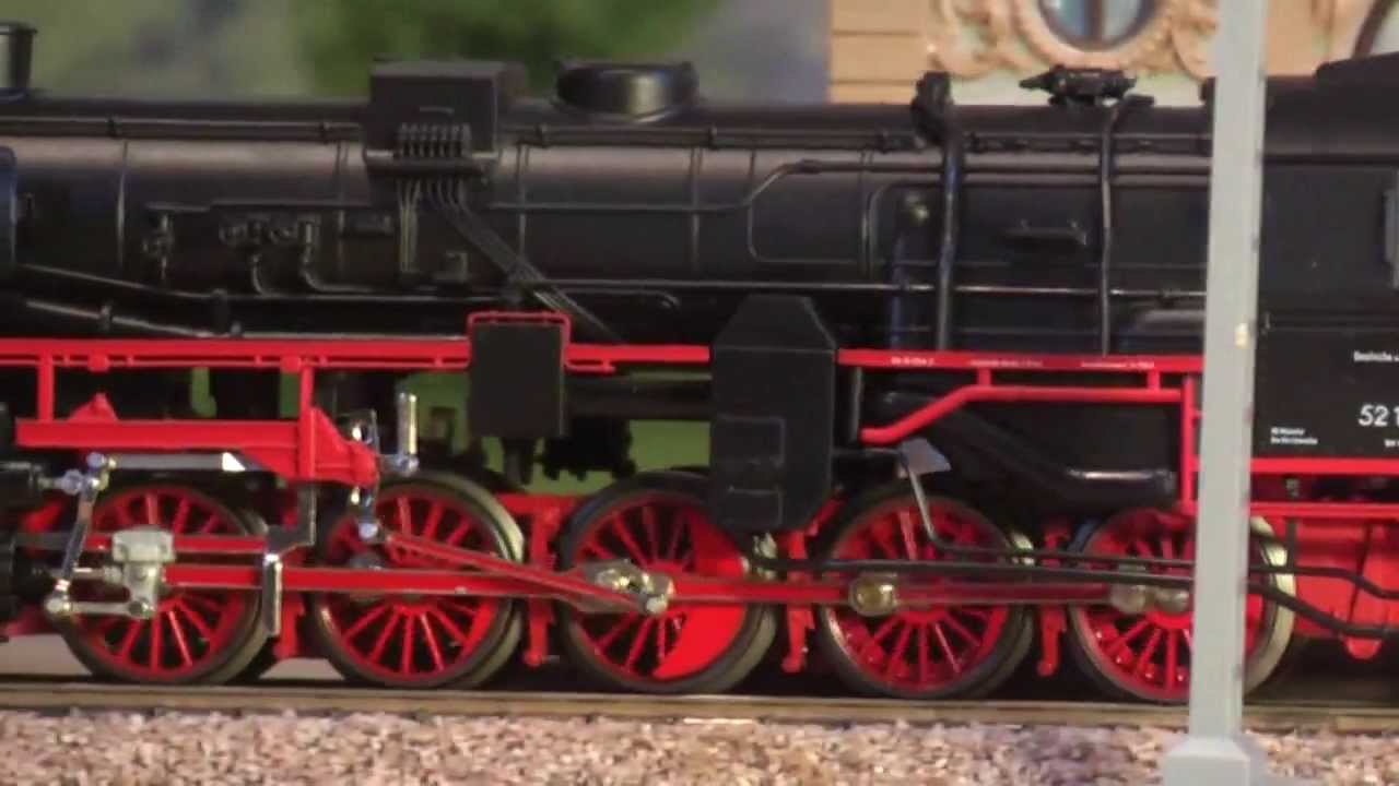 Baureihe 52 Trix ( BR 52 1911 DB ) 3/5 - YouTube