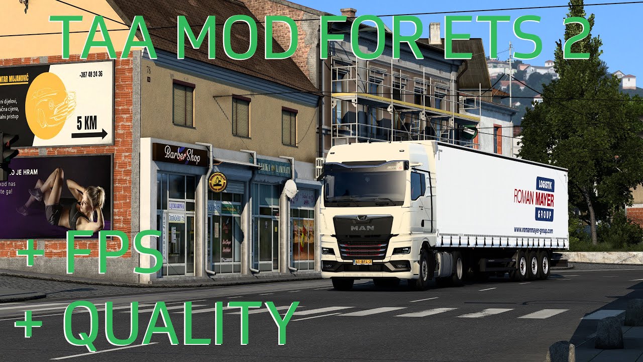 This new ETS 2/ATS mod increases your FPS and improves your anti ...