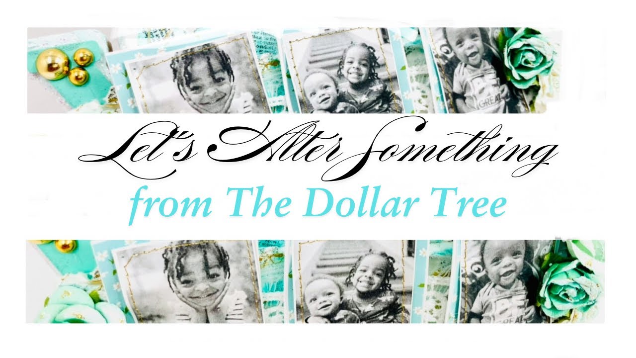 MIXED MEDIA PROJECT | LETS ALTER SOMETHING FROM THE DOLLAR TREE | CRAFT ...