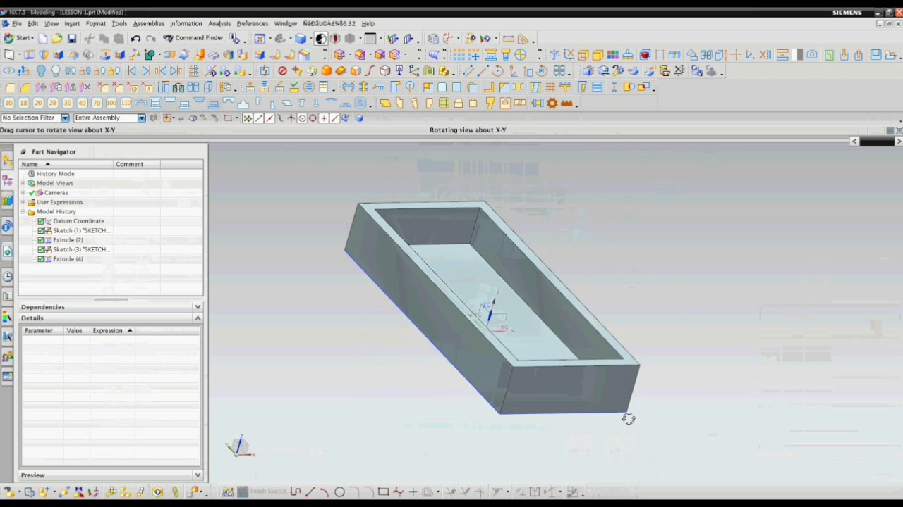 How to learn a ug/nx software.ഒരു ug / nx സോഫ്റ്റ്വെയർ എങ്ങനെ പഠിക്കാം ...