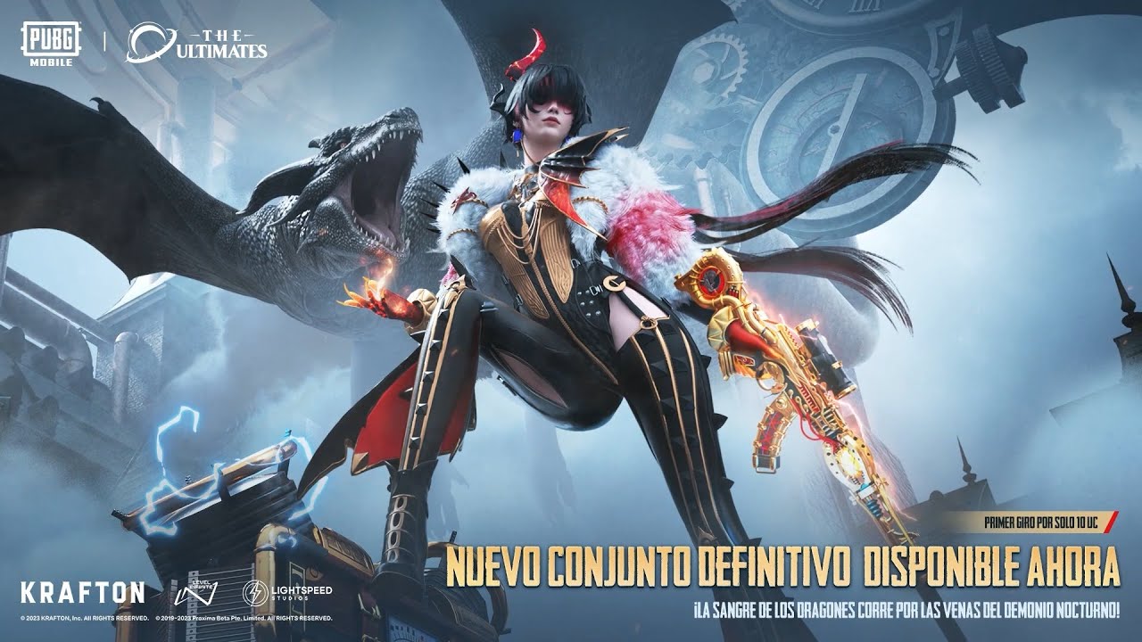 PUBG MOBILE | 🔥🐉 ¡Domina el Poder del Demonio Nocturno! - YouTube