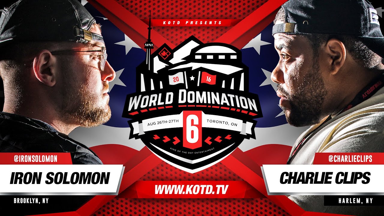 KOTD - Rap Battle - Iron Solomon vs Charlie Clips | #WD6ix - YouTube