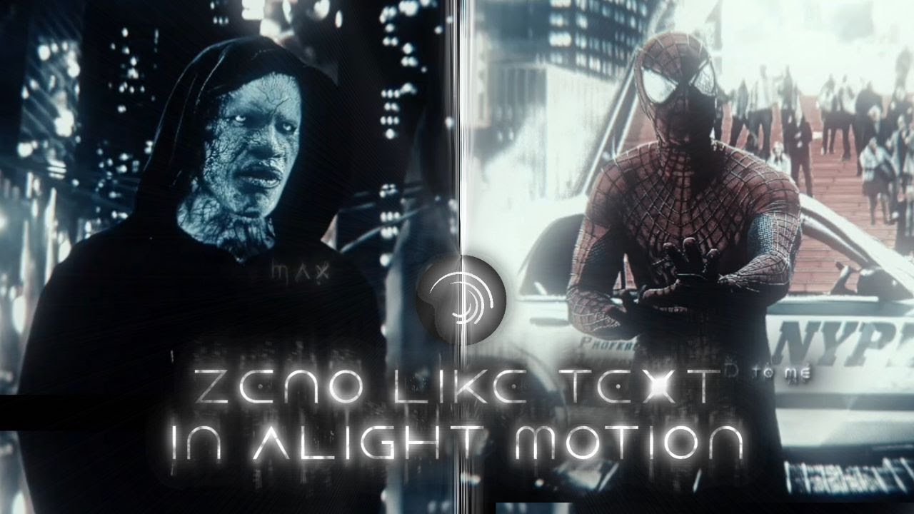Zeno Like Text In Alight Motion (+Preset) - YouTube