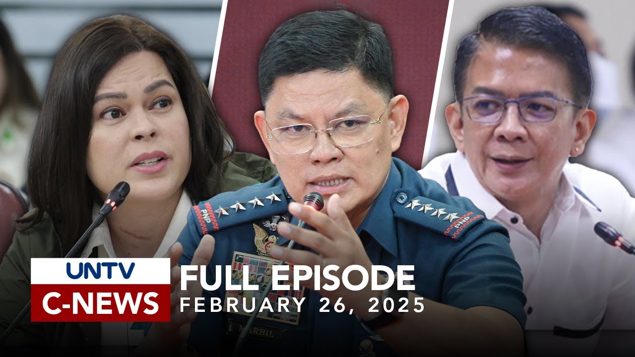UNTV: C-NEWS | February 26, 2025 - YouTube