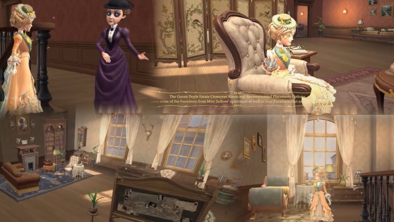 Identity V | Conan Doyle A Tier Room😍 Gameplay Showroom - YouTube