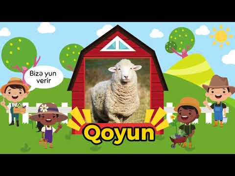 Ferma heyvanlarını tanıyaq! | Heyvanları öyrənirik | Uşaqlar üçün öyrədici video | Saga Kids