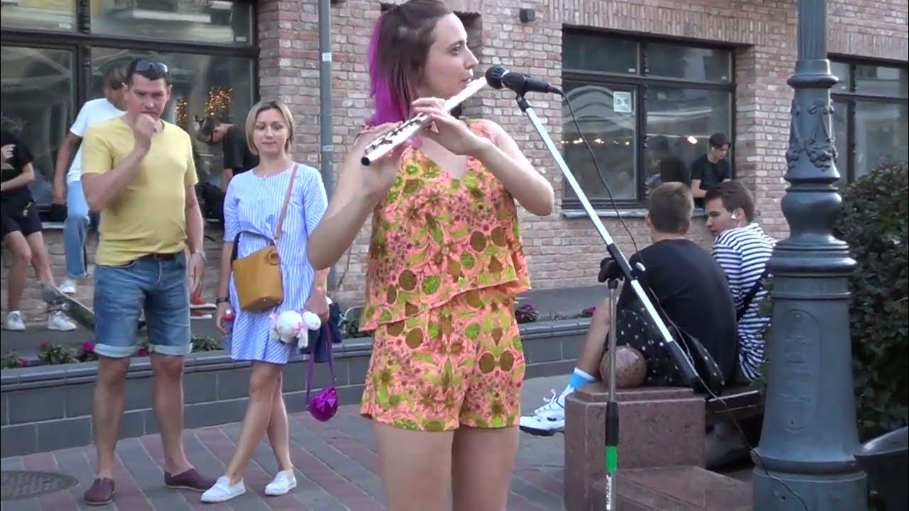 Красотка Виктория со своей флейтой!!! - YouTube