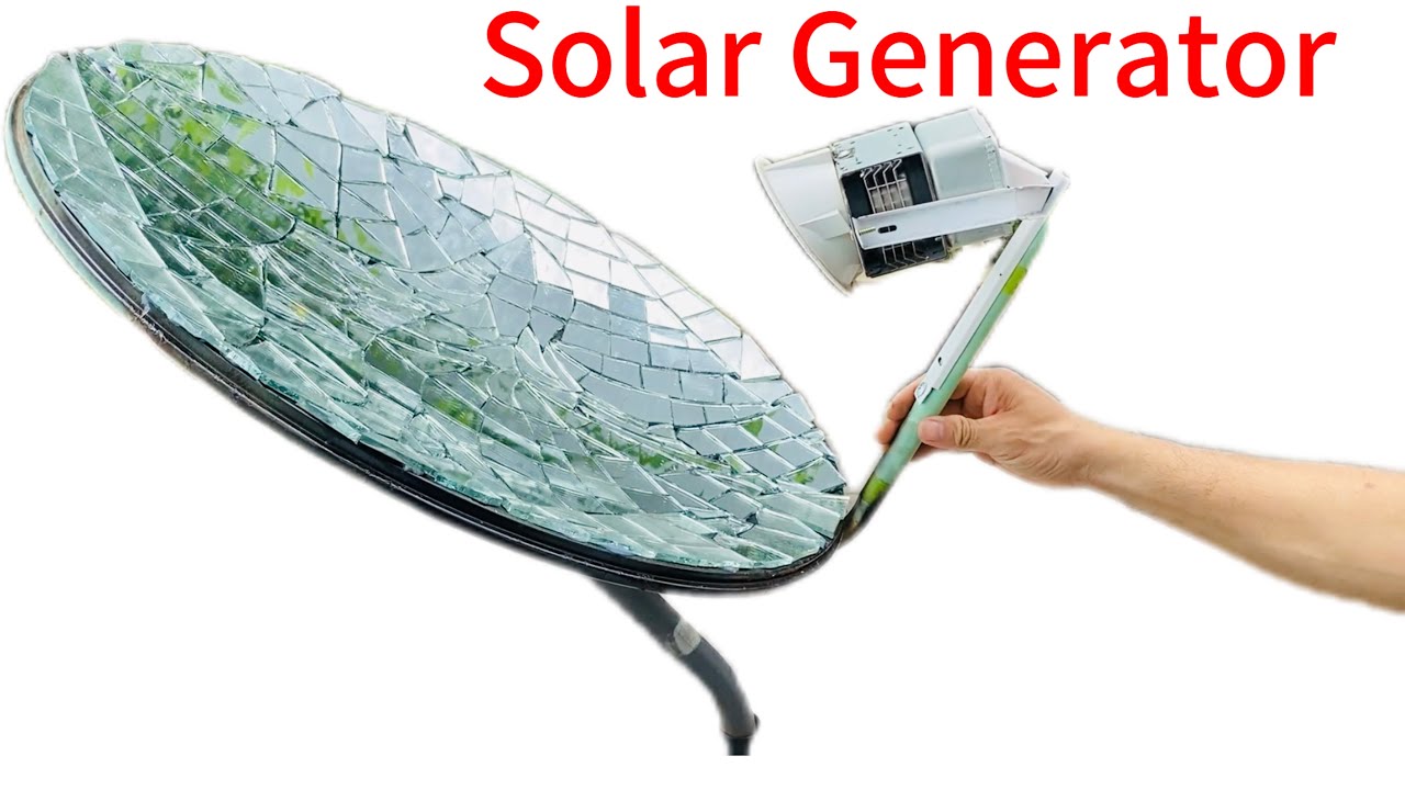 Diy Solar generator. How to Make Simple Solar Generator - YouTube