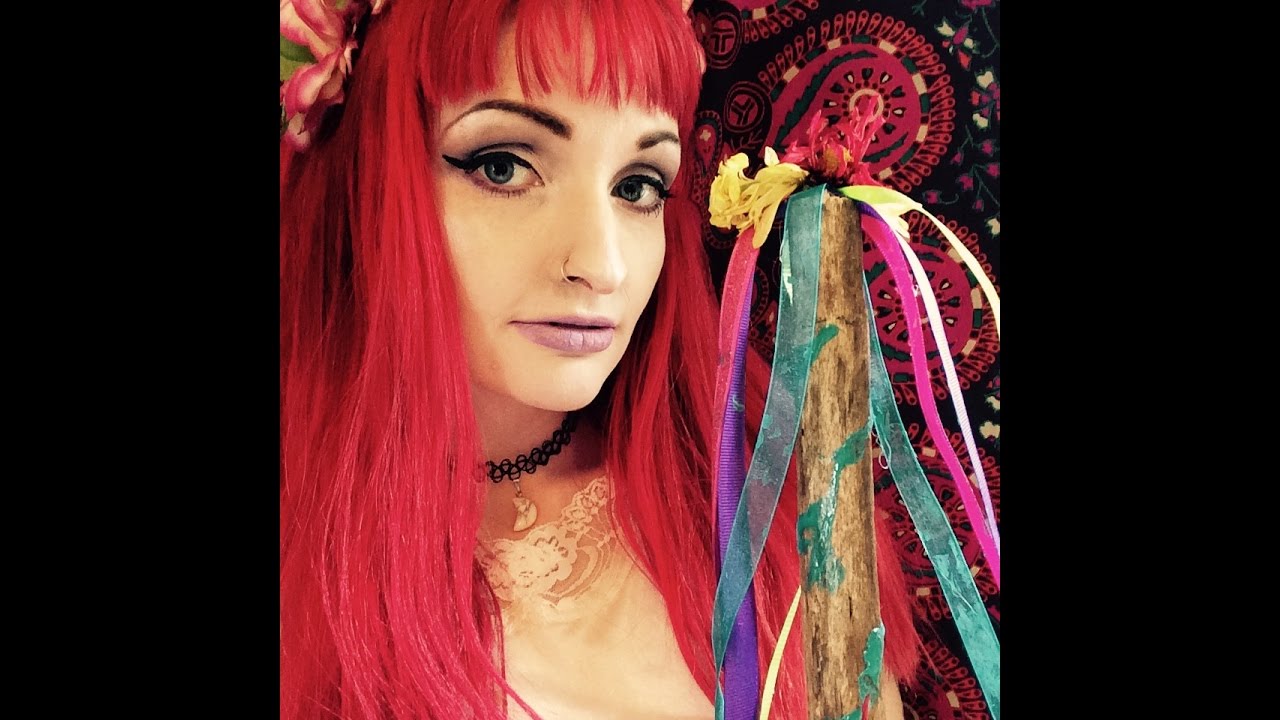 Raising Pagan Kids: Episode 2 Beltane Crafts - YouTube