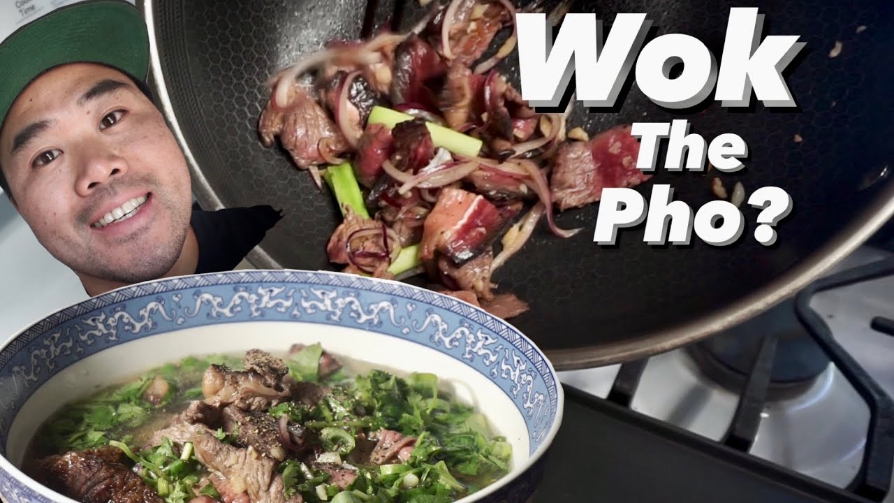 Wok the Pho!? Stir Fry Wok'd Beef Pho Recipe - YouTube