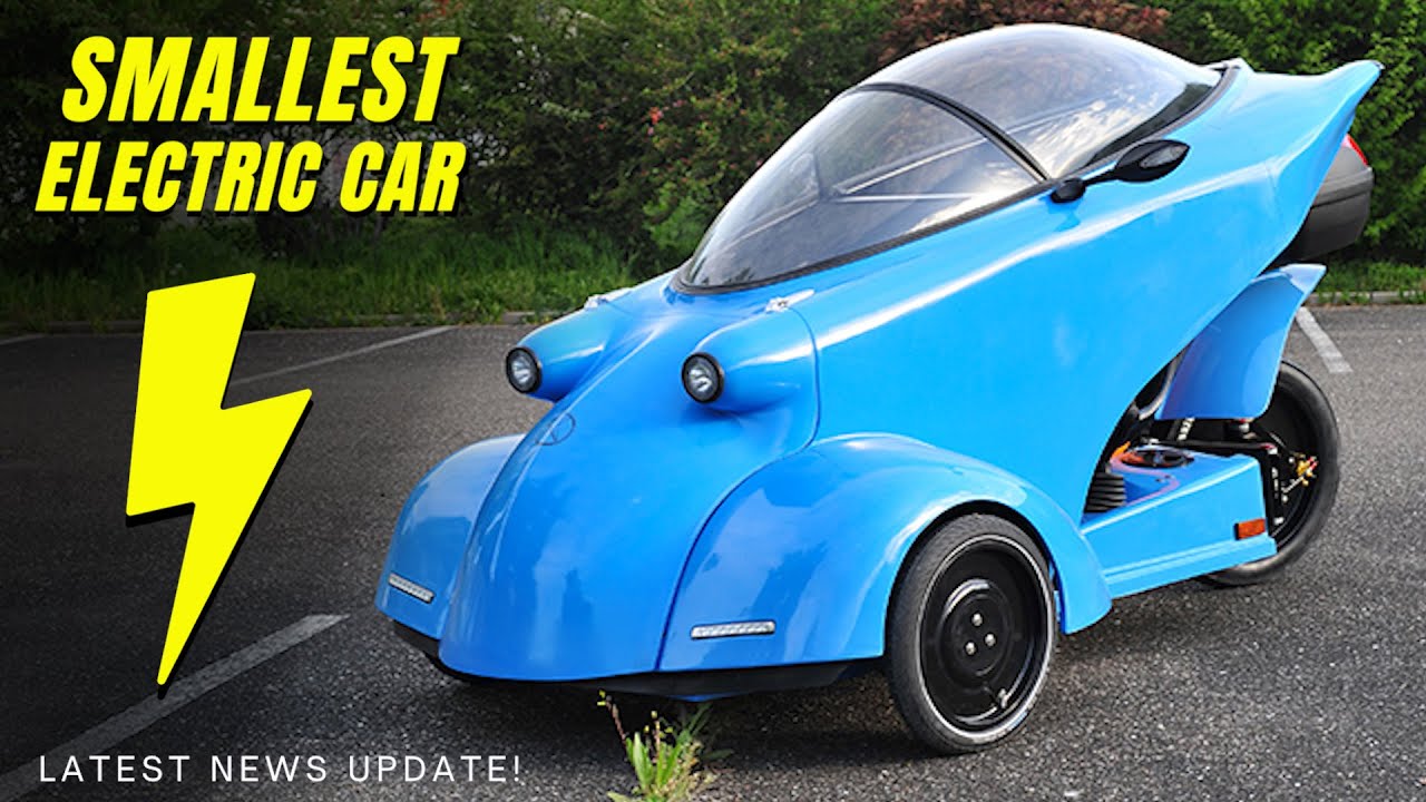 Tiny Electric Commuting Vehicles Offering Agility of a Bike and Car ...
