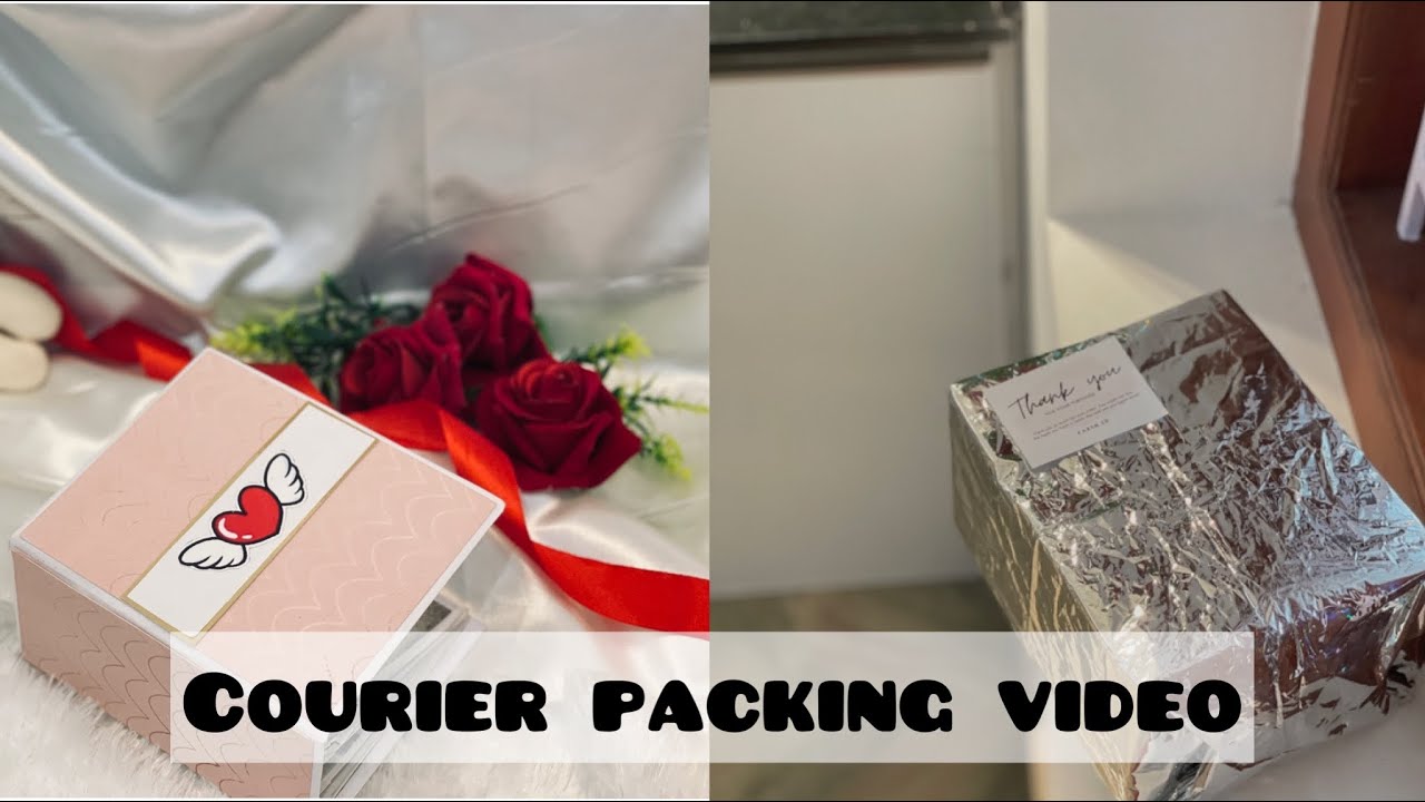 Safe courier packing video | scrapbook | craft ideas - YouTube