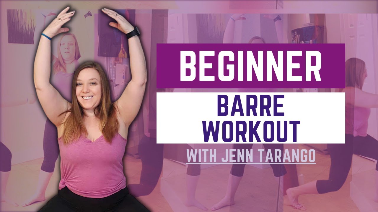 Beginner Barre Workout - No Equipment Home Workout - YouTube
