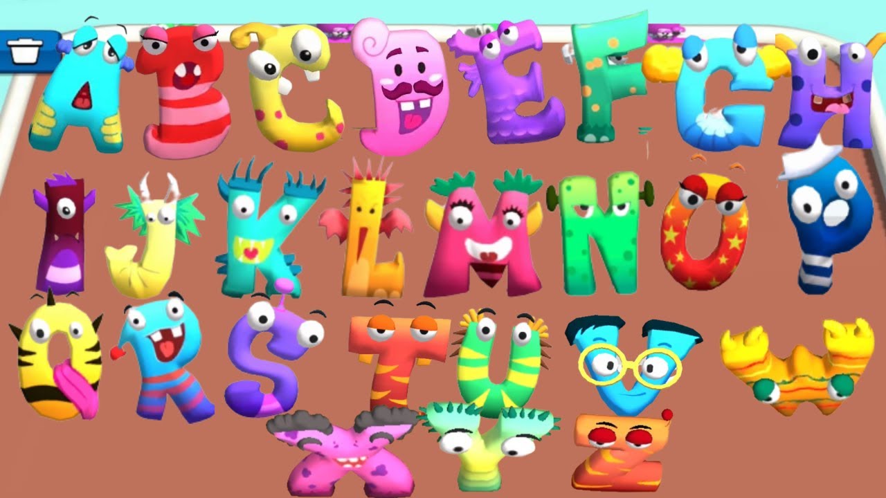 Alphabet Run ABC Letters Go vs Merge Toilet Skibidi Horror New Update ...