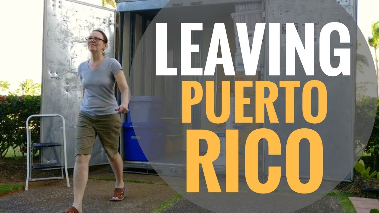 MOVING from PUERTO RICO to the States - YouTube