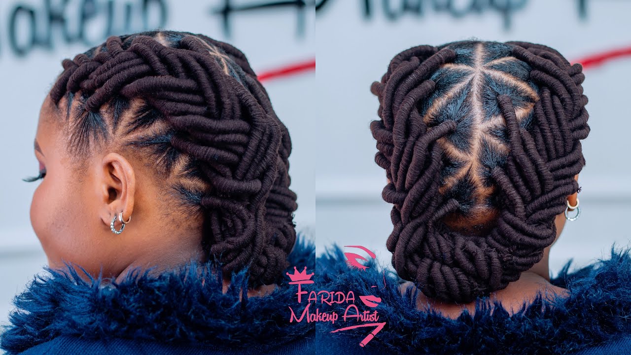 Jifunze kusuka DREADLOCKS ZA UZI | Kusuka Nywele ya uzi - YouTube
