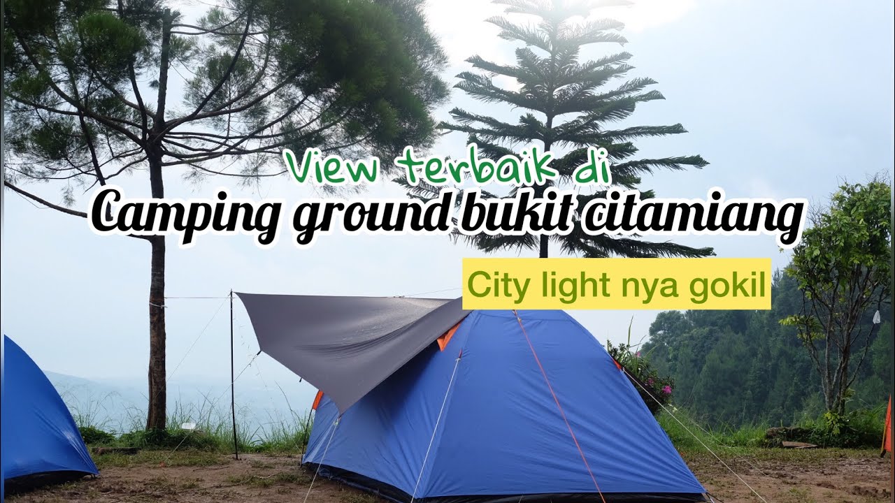 Camping keluarga di camping ground bukit citamiang cisarua puncak bogor ...