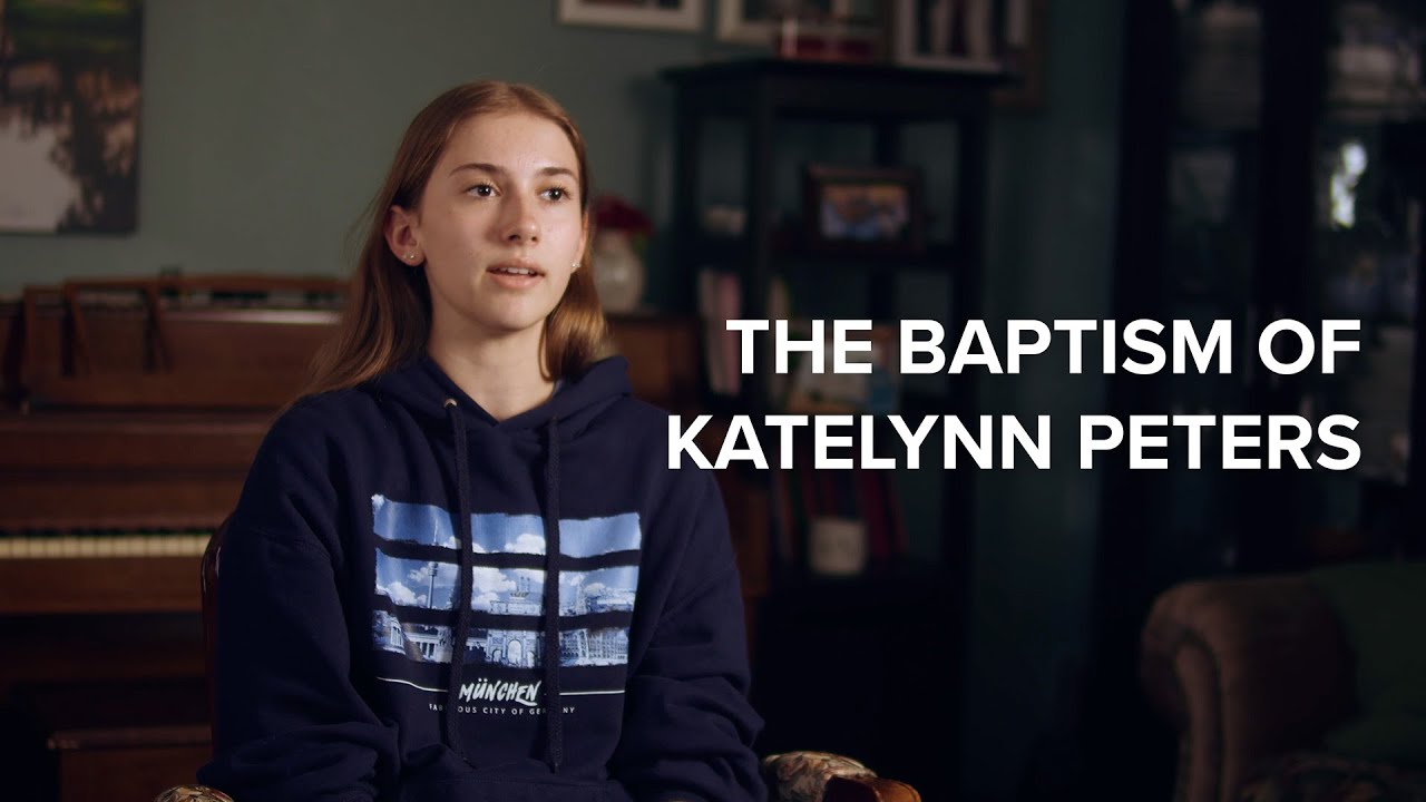 The Baptism of Katelynn Peters - YouTube