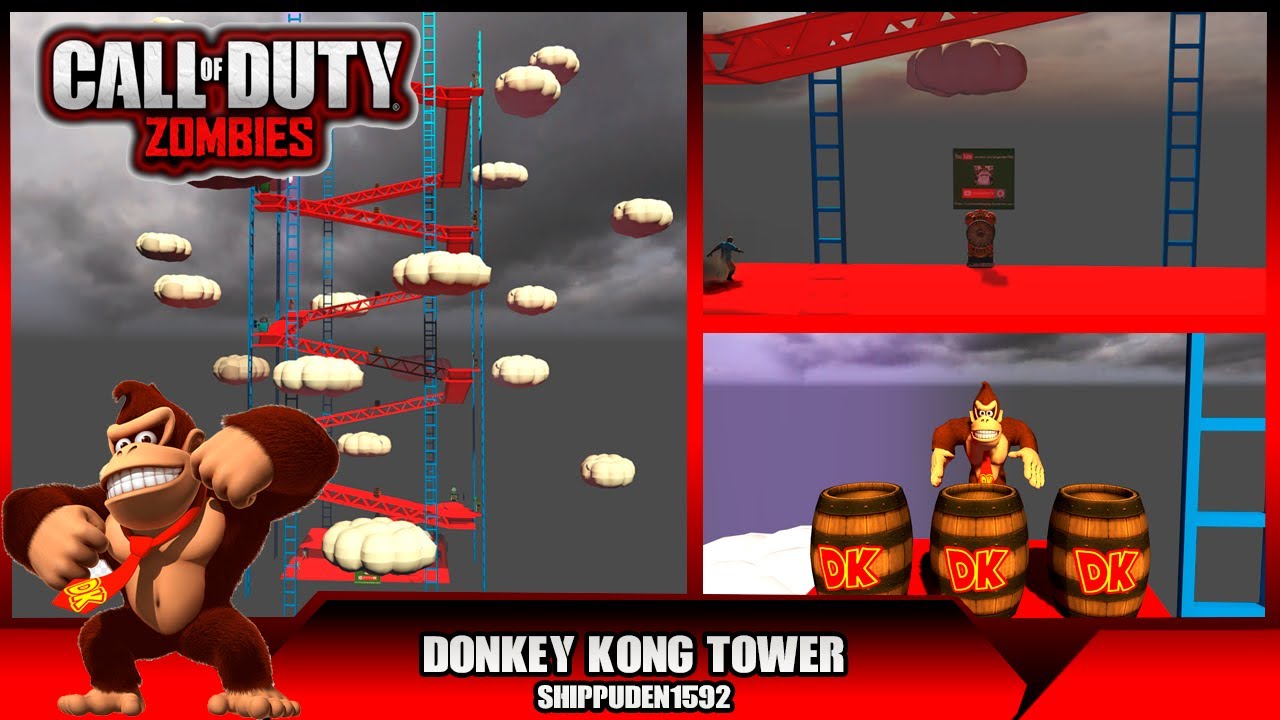 Donkey Kong Tower | Black Ops Zombies - YouTube