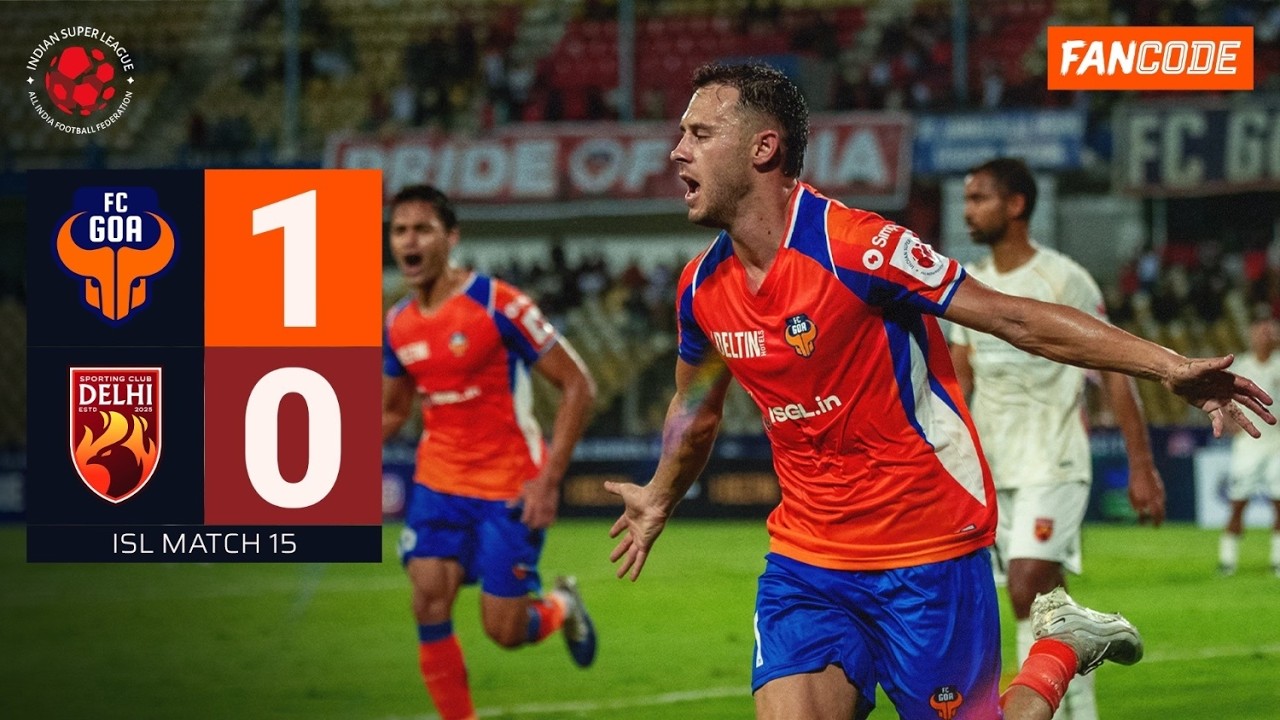 Dejan Dražić On Target As FC Goa Seal 1-0 Win vs SC Delhi | ISL 2025-26 ...