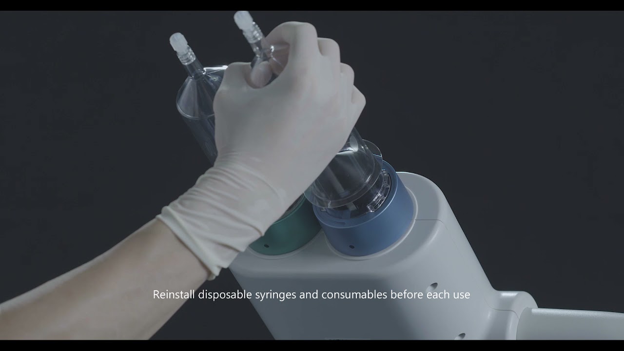 Dual syringe CT injection system - YouTube