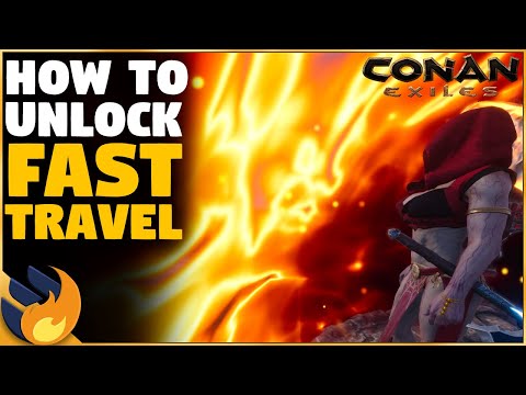 How To Unlock FAST TRAVEL in Conan! -  | Conan Exiles |