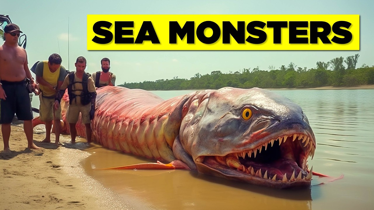 10 Terrifying SEA CREATURES You Should Steer Clear Of! - YouTube