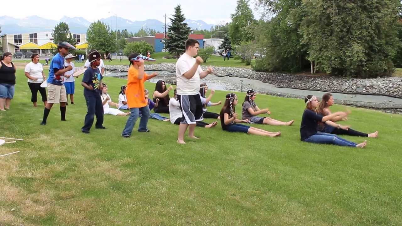Culture Camp Dancers @ Aleut Summer Picnic Dance #2 - YouTube